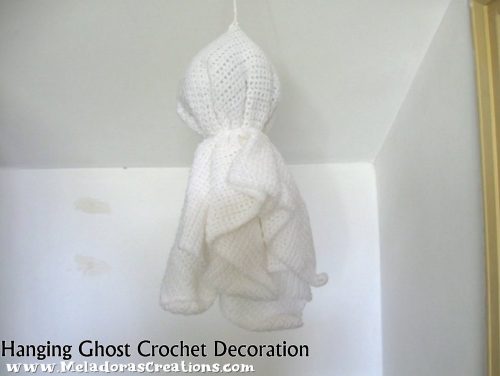 Hanging Ghost Crochet Halloween Decoration Pattern – Free Crochet ...
