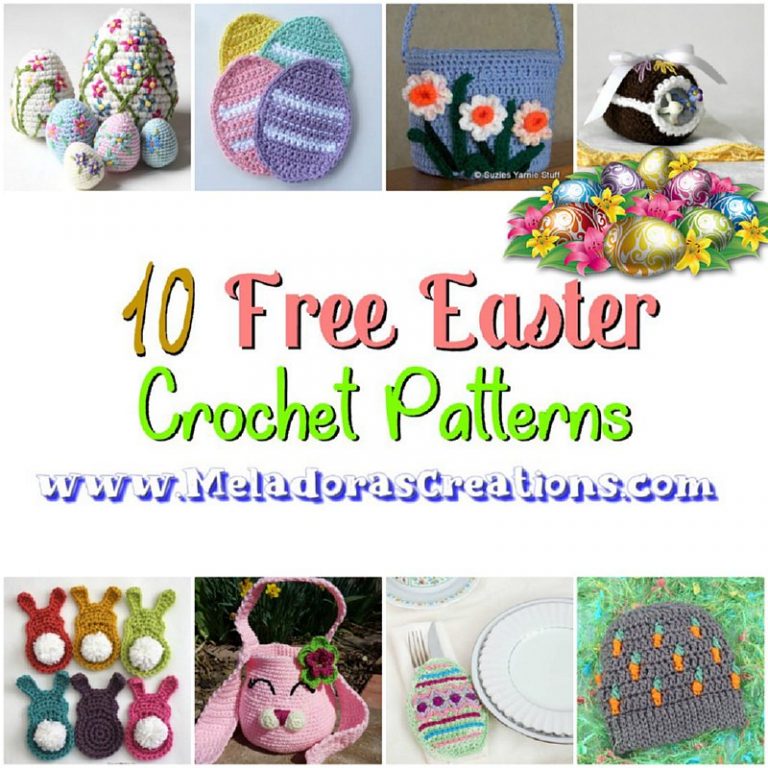 10 Free Easter Crochet Patterns – Crochet Pattern Round up Link Blast ...